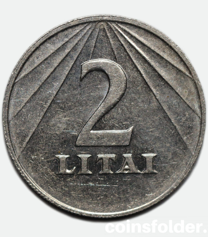 2 Litai 1991 • Coinsfolder