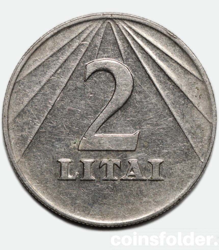 2 Litai 1991 • Coinsfolder