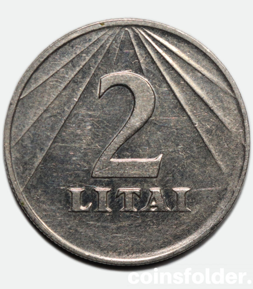 2 Litai 1991 • Coinsfolder