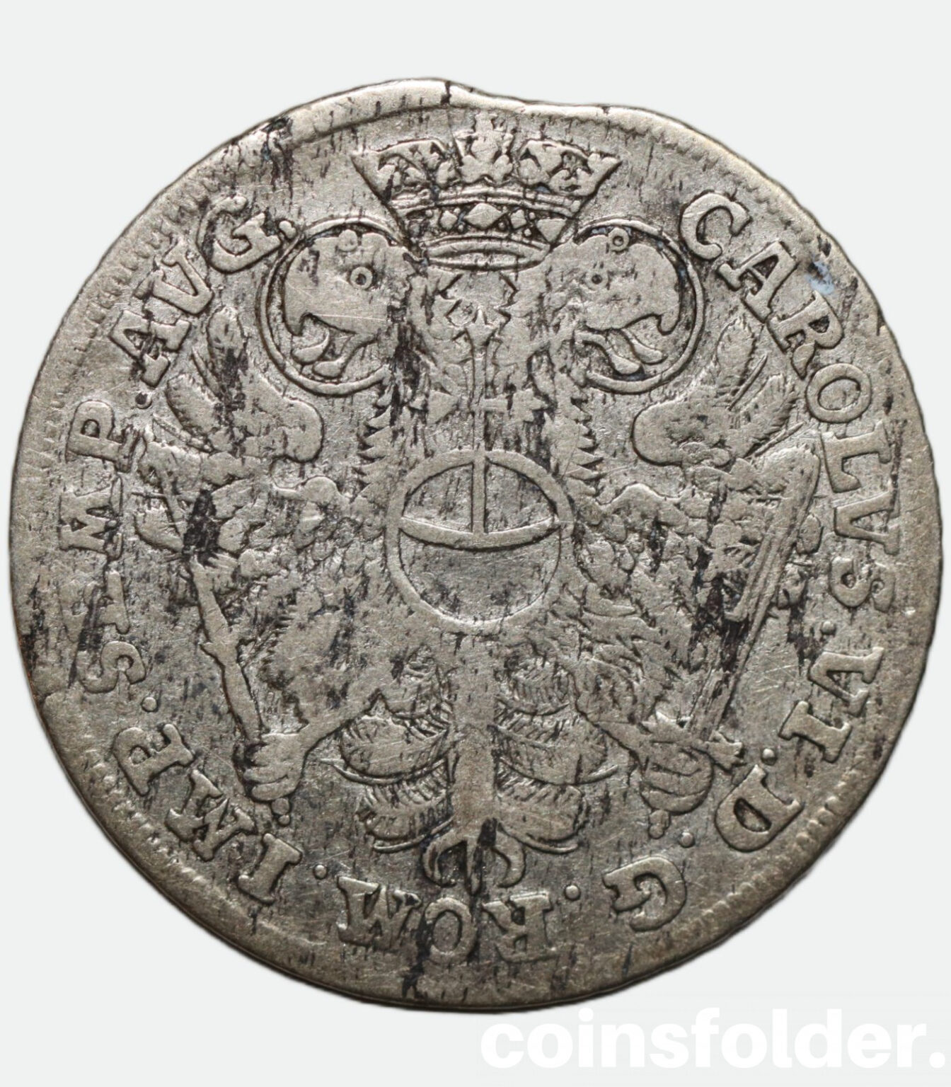 German States HAMBURG - 8 Schilling, 1726 IHL • Coinsfolder