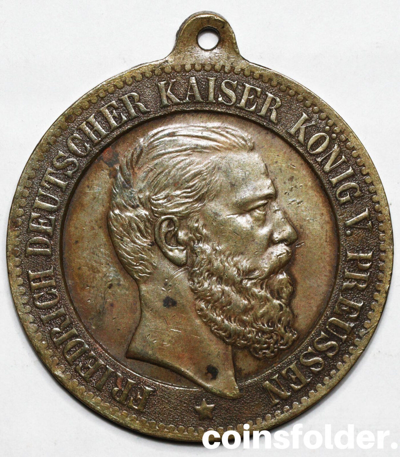 Germany Token/Medal, Friedrich and Wilhelm II • Coinsfolder