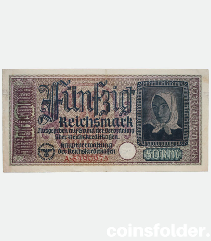 100 Reichsmark 1935, Germany, XF • Coinsfolder